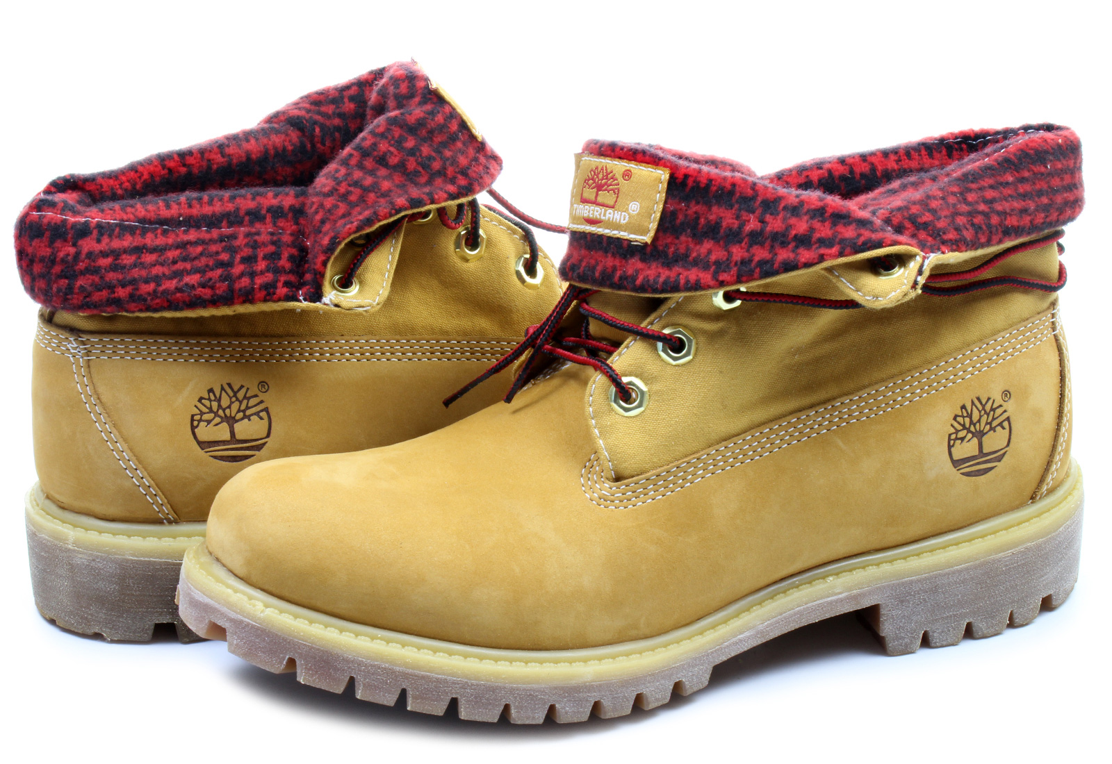 Timberland Boty - 6 In Roll-top - 6837A-WHETenisky, Boty, Kotnikova ...